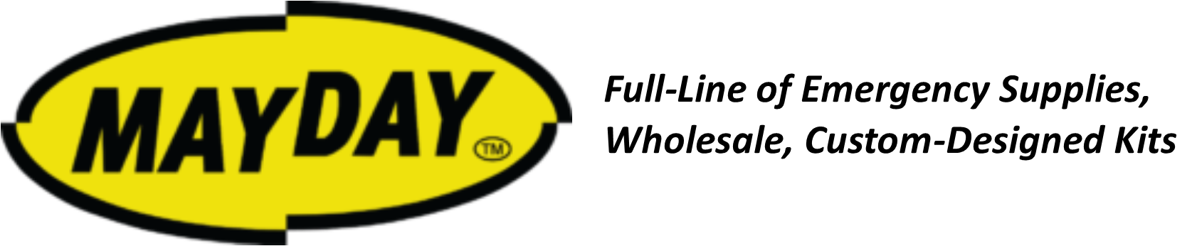 Mayday New Logo Tagline – Full-Line of Emergency Supplies Personal ...