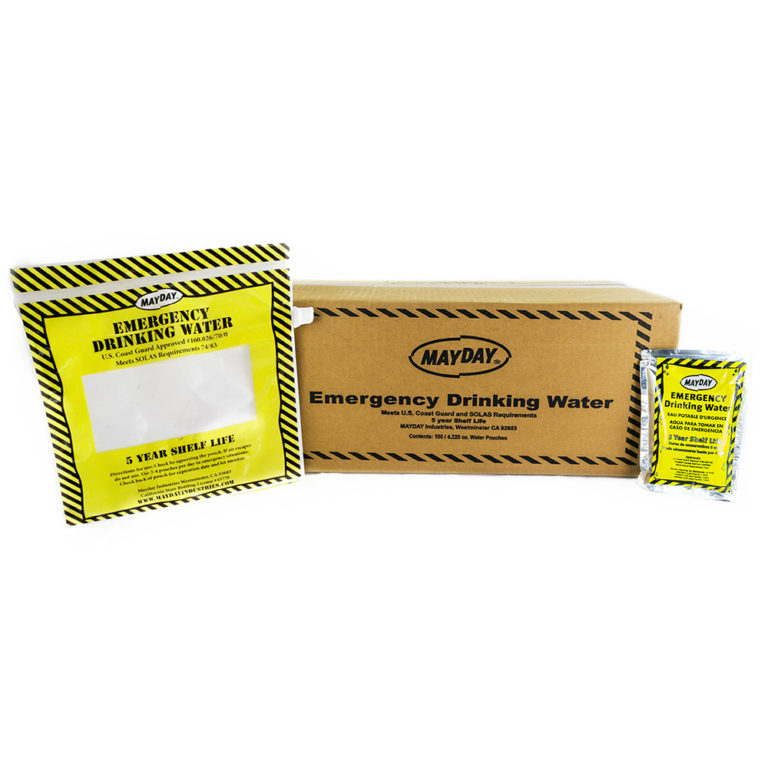 73015 Mayday Pouch Water with Drink Container (Case of 12 6-Packs ...